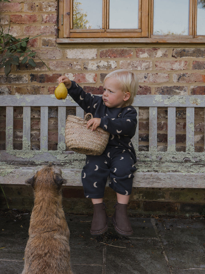 Charcoal Midnight Leggings | Organic Zoo
