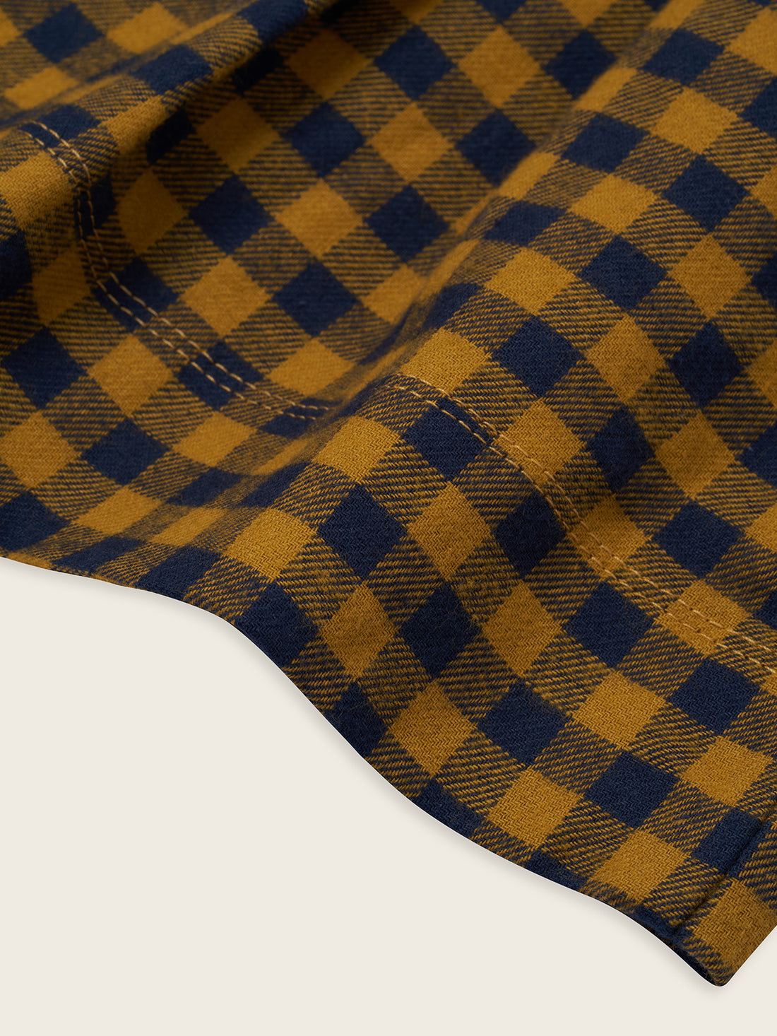 Blueberry Gingham Tribe Skirt | Organic Zoo