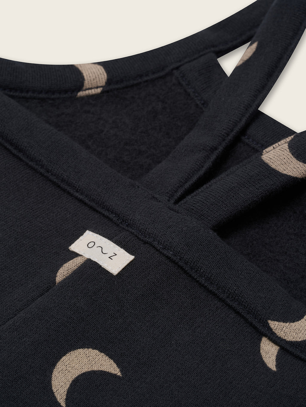Charcoal Midnight Oversized Dungarees | Organic Zoo