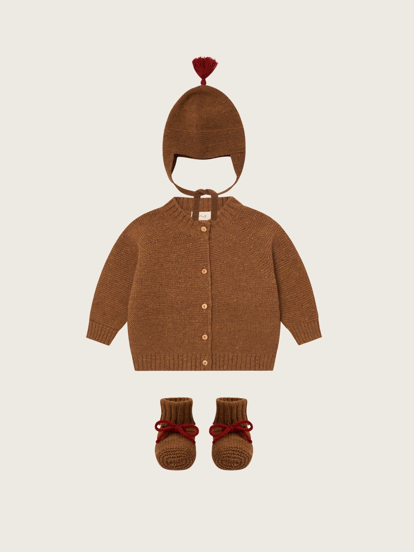 Chestnut Wool Set | Organic Zoo