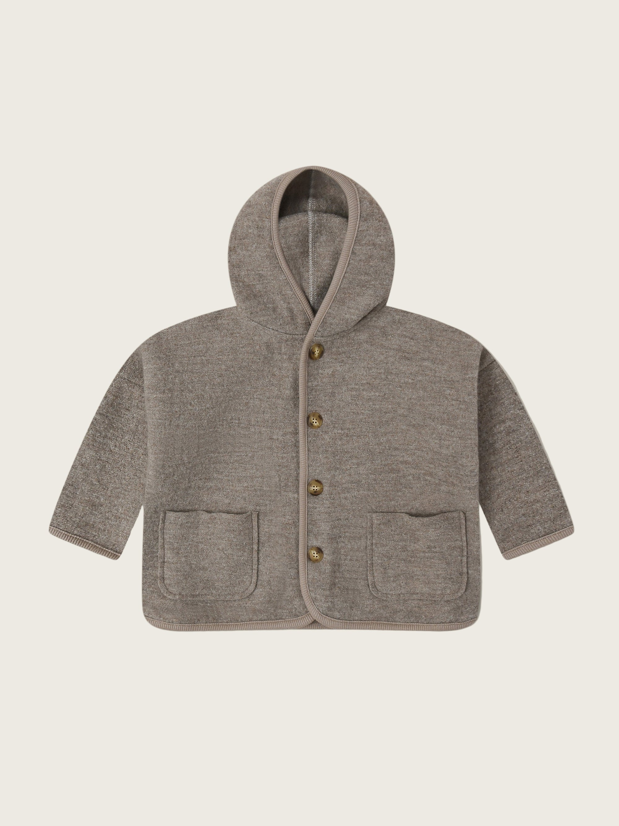 Oatmeal Wool Jacket | Organic Zoo