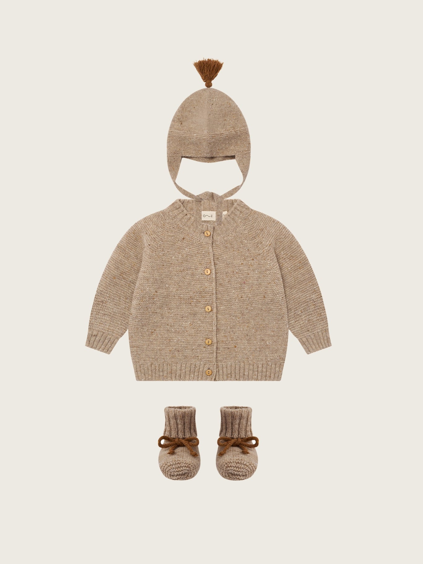 Oatmeal Wool Set | Organic Zoo