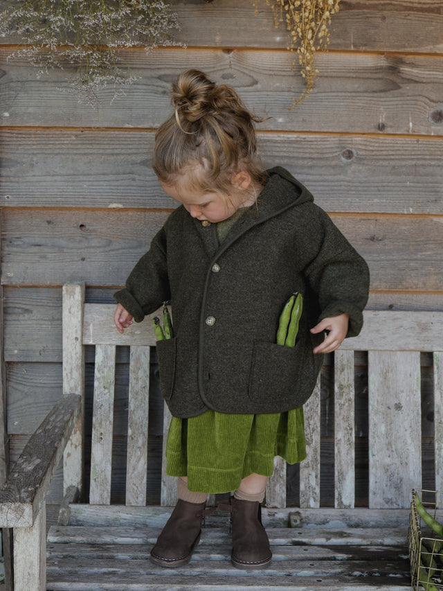 Basil Wool Jacket | Organic Zoo
